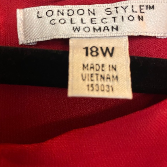 London Style | Dresses | Form Fitting Red Dress Size 8 | Poshmark